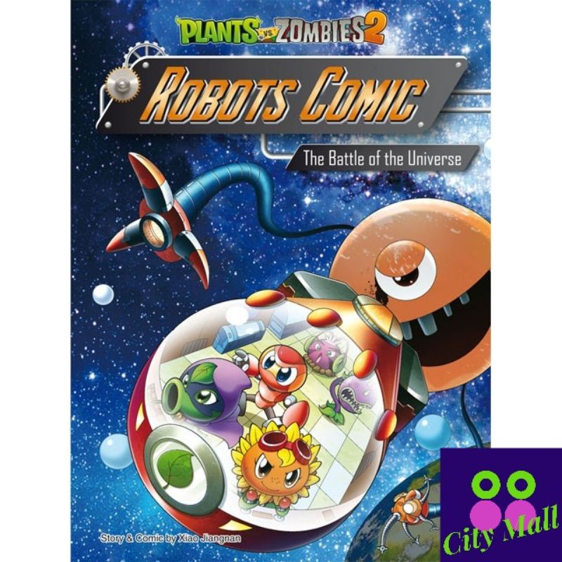 Plants vs Zombies 2: Robots Comic: The Battle of The Universe | Shopee ...