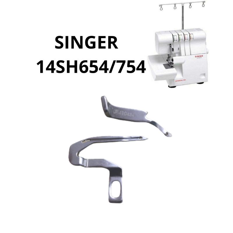 SINGER 14SH654 Upper Lower Looper Jarum Mesin Tepi Looper Mesin Tepi ...