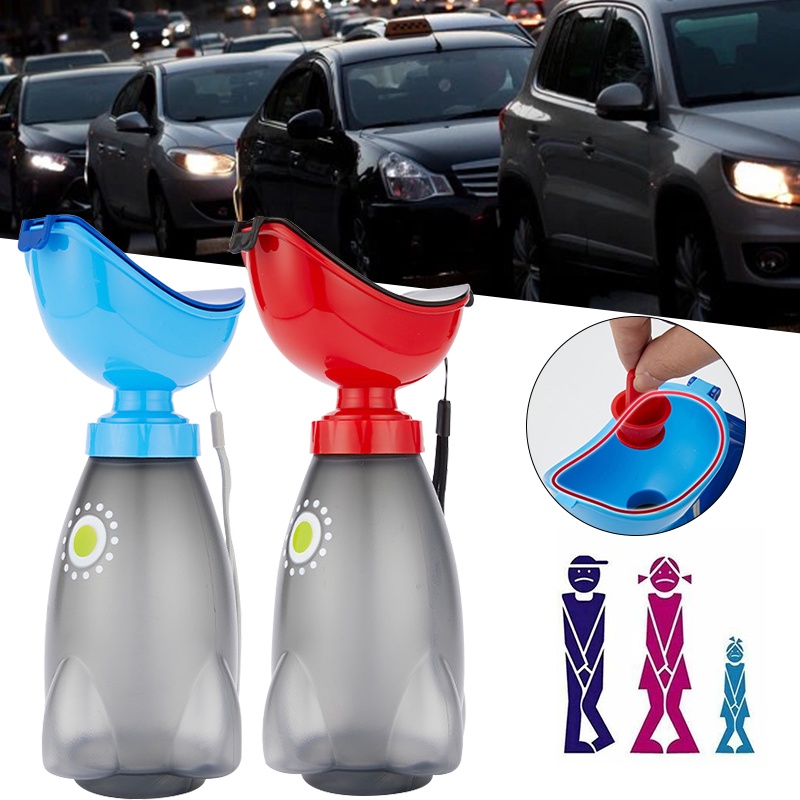 Portable Outdoor Travel Car Use Urine Bottle Urinal Funnel Tube ...
