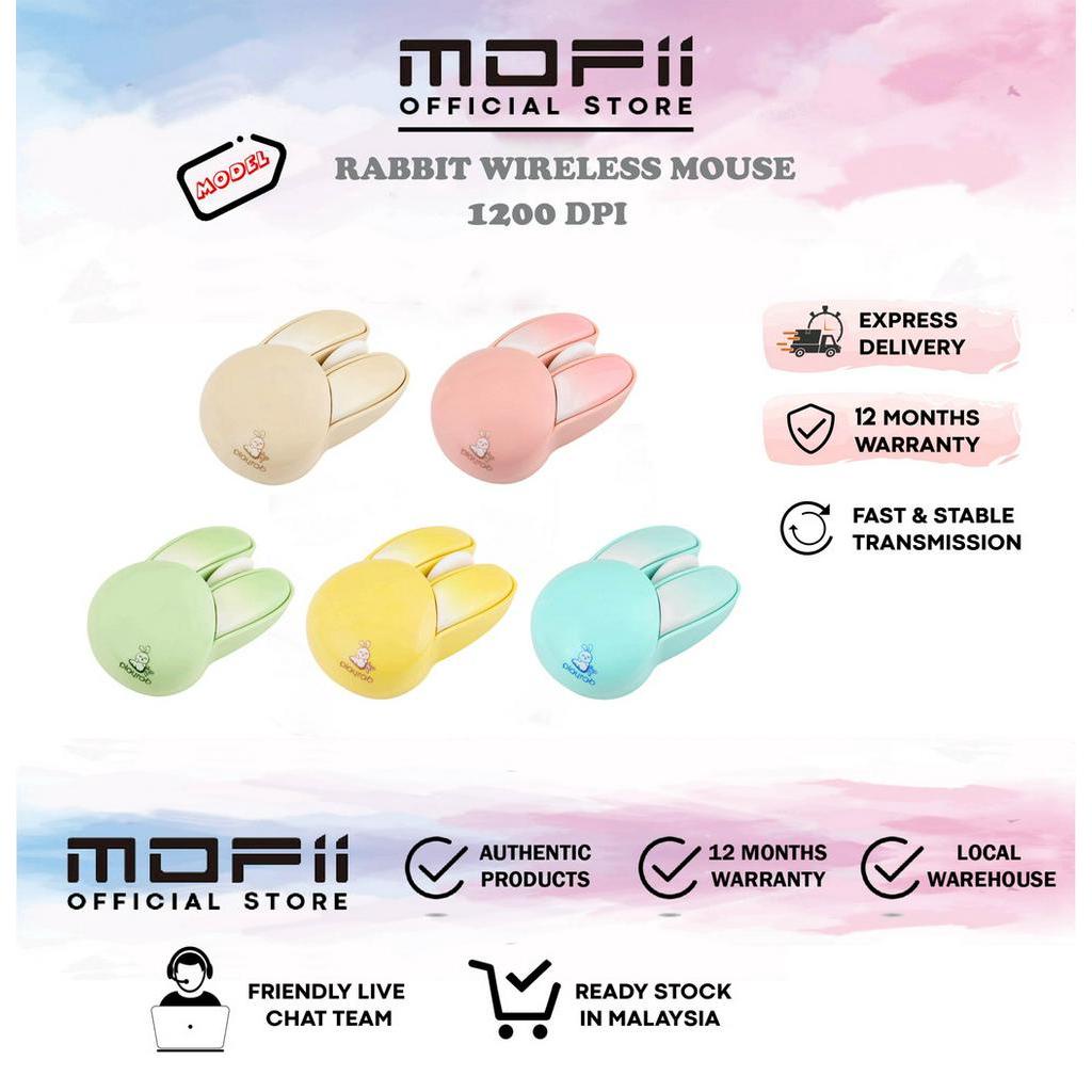 Mofii Cute Rabbit Wireless Optical 1200 DPI Mouse USB Plug Wireless ...