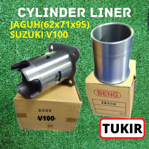Modenas Jaguh 175/ Suzuki V100 - Skuter (STD) Cylinder LINER Enjin ...