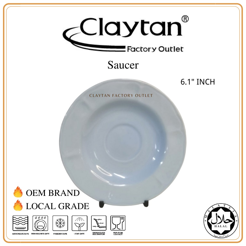 Claytan Blue Colour Glaze Loose Item Clearance Stock Lead Safe Ceramic ...