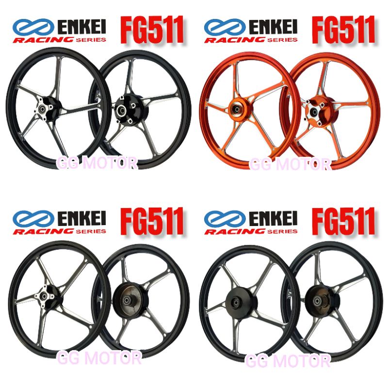 SPORT RIM ENKEI FG511 Y15 / Y16 / Y125Z / LC 5S / LC135 / 4S / WAVE100 ...