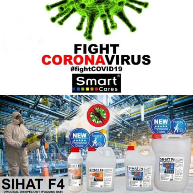Sihat Viricidal Disinfectant Fogging Liquid/1litre | Shopee Malaysia