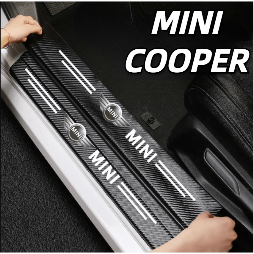 MINI COOPER LOGO sill protection sticker COUNTRYMAN JCW CLUBMAN F54 F55 ...