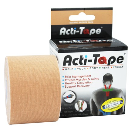 Acti-Tape Elastic Sports Tape 5cm x 5m (Beige Colour) | Shopee Malaysia