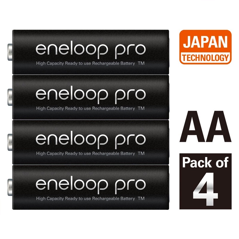 Panasonic Eneloop Pro Smart Quick Charger Kit Battery Set 4cells