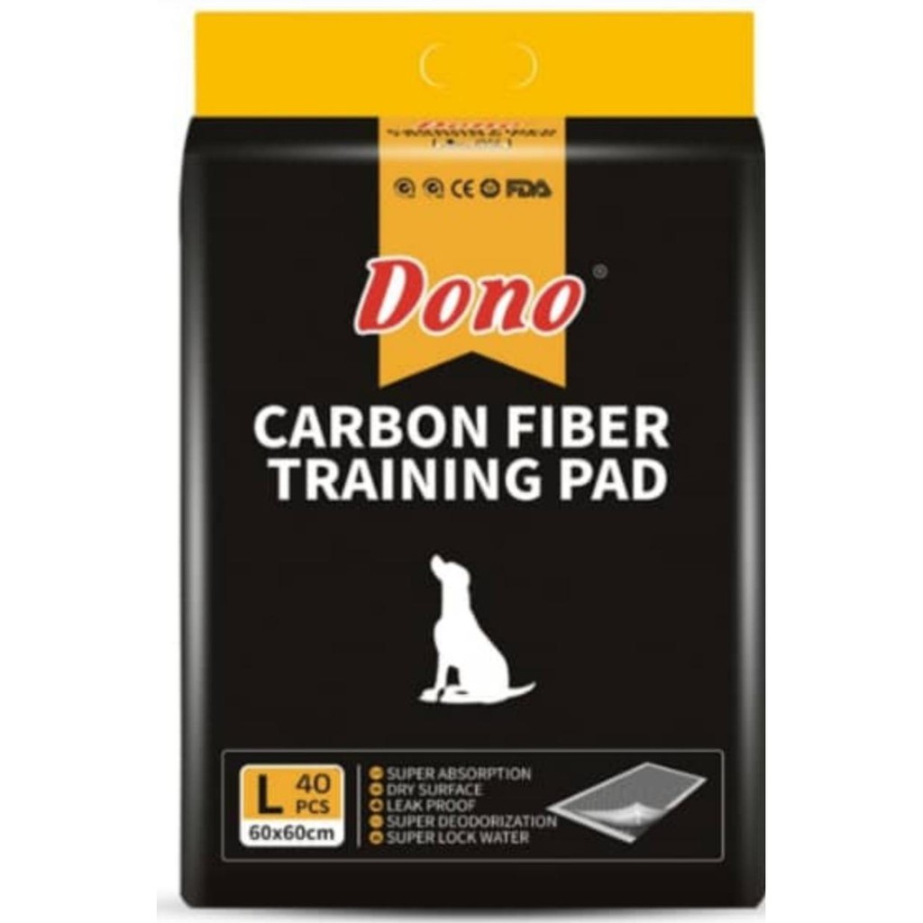 DONO PET DIAPERS DISPOSABLE BAMBOO CHARCOAL WEE WEE PAD WITH LEMON ...