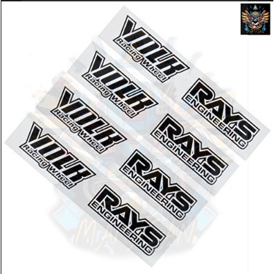 STIKER RIM TE37/RIM STICKER RAYS VOLK RACING TE37 | Shopee Malaysia