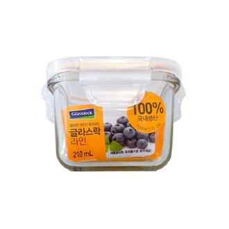 KOREAN GLASSLOCK SEALED CONTAINER BOX SQUARE SIZE ( 한국 글라스락 밀폐용기 ...