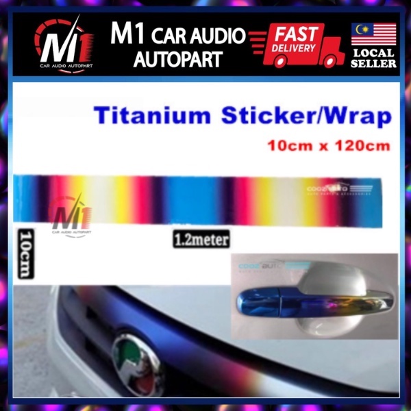 Titanium Wrapping Sticker Car Sticker for Universal Car Model Chrome ...