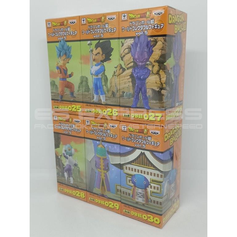 BANPRESTO WCF DRAGON BALL VOL.5 [GOKU+VEGETA+FAKE VEGETA+JACO+ZENO ...