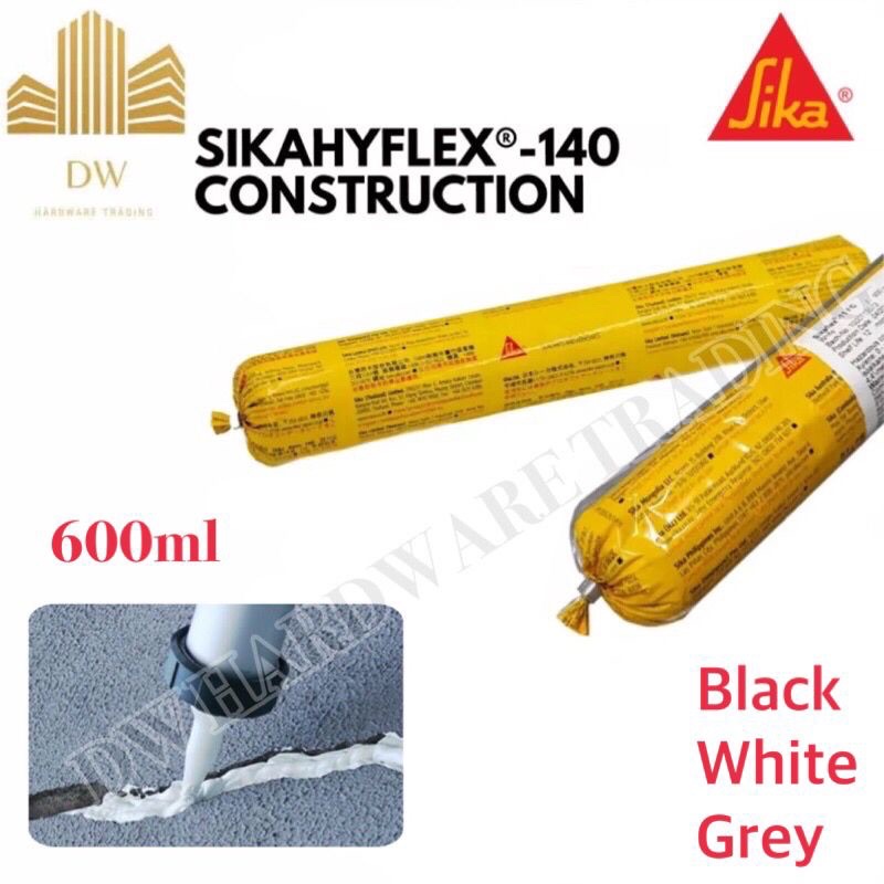 🔥Ready Stock🔥Sika Hyflex-140 Construction Joint Sealant 600ml ( Grey/White/Black) | Shopee Malaysia