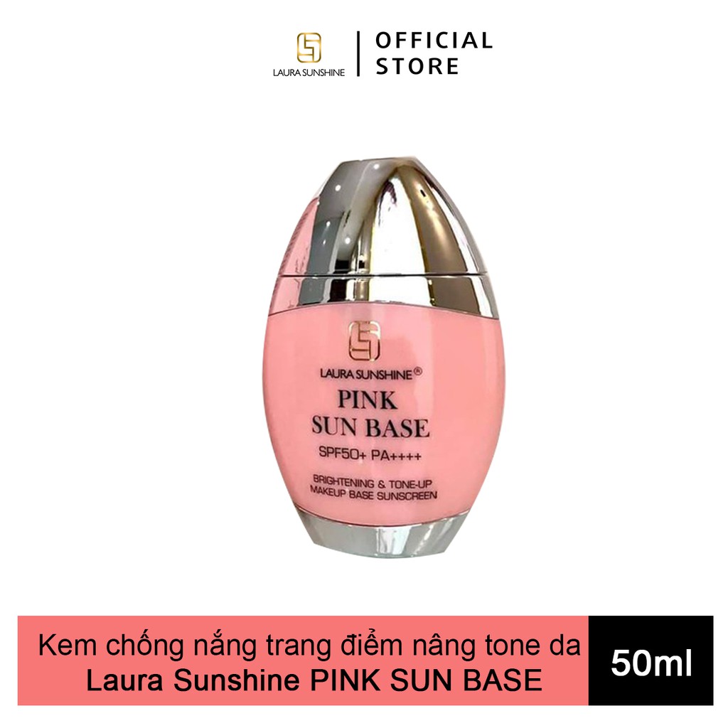Laura Sunshine Pink Sun Base Nhat Kim Anh Brightening Makeup Sunscreen ...