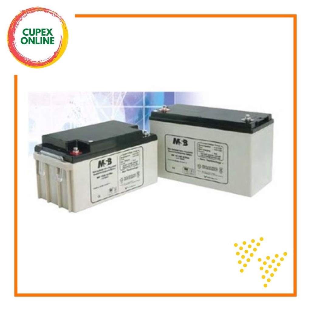 MSB SLA Battery 12V 100AH/150AH Ultra (cupex) | Shopee Malaysia