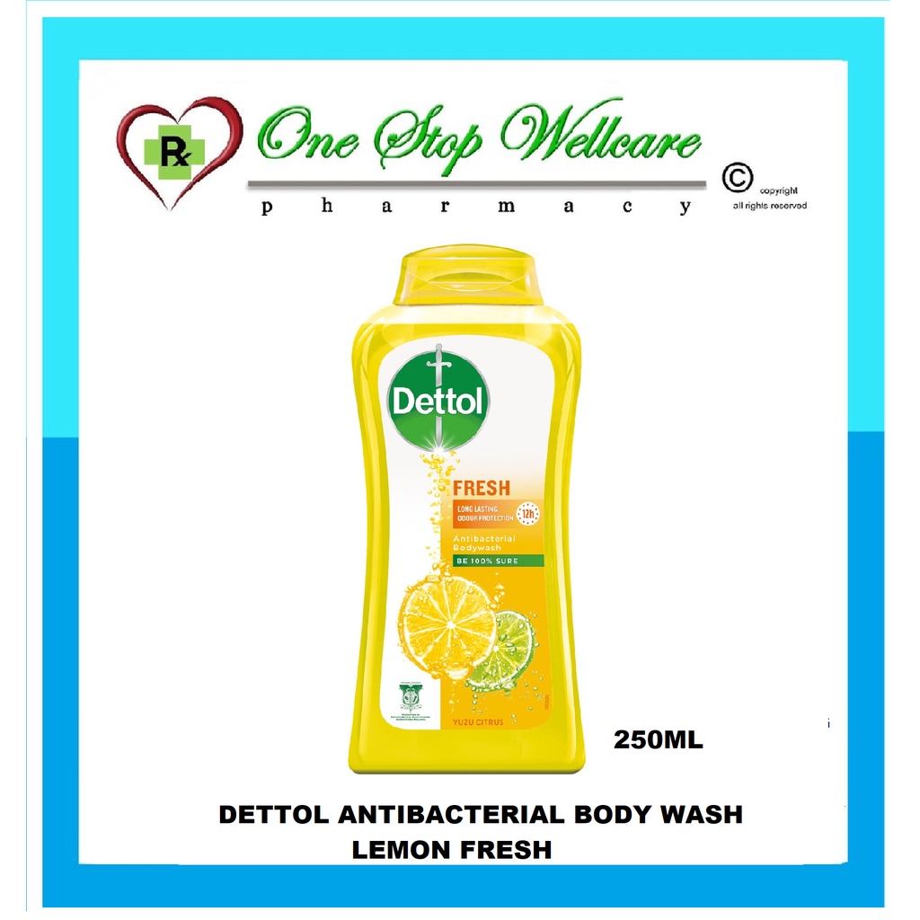 Dettol Antibacterial Body Wash Fresh Re Energize Lasting Fresh