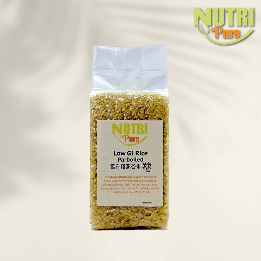 Nutri Pure Low GI Rice (Parboiled) | Beras GI Rendah (Masak) | Shopee ...
