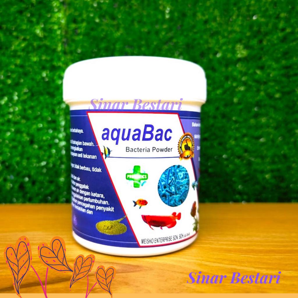 AquaBac Bacteria Powder Probiotic clear water fast aquarium PSB EM4 ...