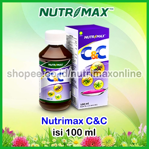Nutrimax C & C Syrup 100ml CNC Syrup Vitamin Herbal Medicine Cough Dry ...