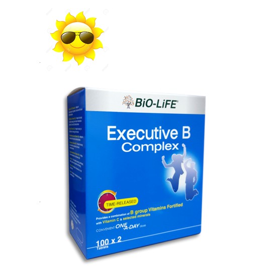 BIO-LIFE EXECUTIVE B COMPLEX TABLETS 100X2 | Shopee Malaysia