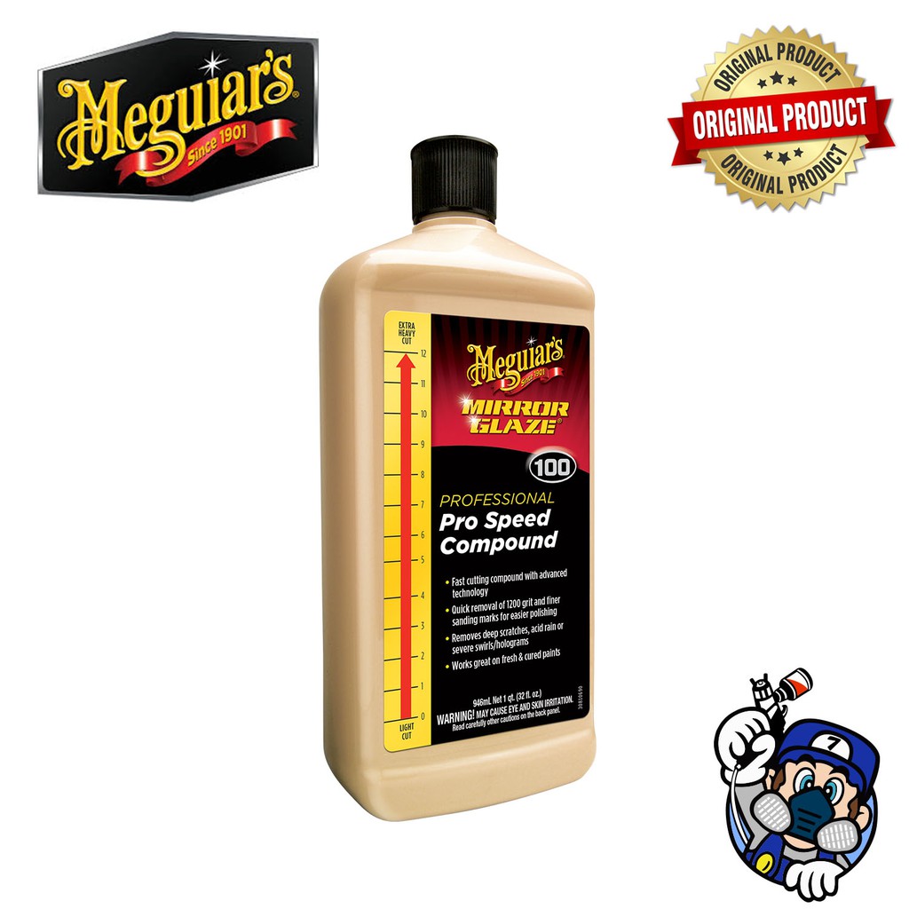 MEGUIAR'S Mirror Glaze Pro Speed Compound M10032 (32oz/946ml) | Shopee ...