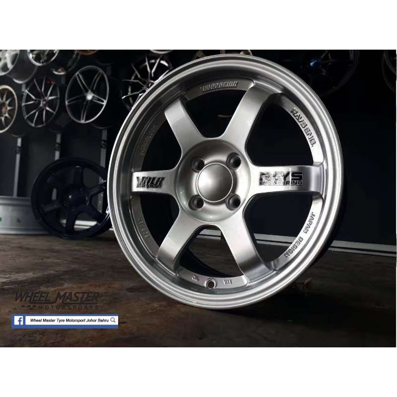 TE37 15X7 - SILVER SPORT RIM ( NEW) JOHOR BAHRU | Shopee Malaysia