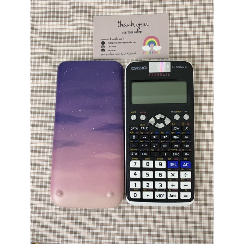 Casio/vinacal handheld calculator decal with printed image upon request ...