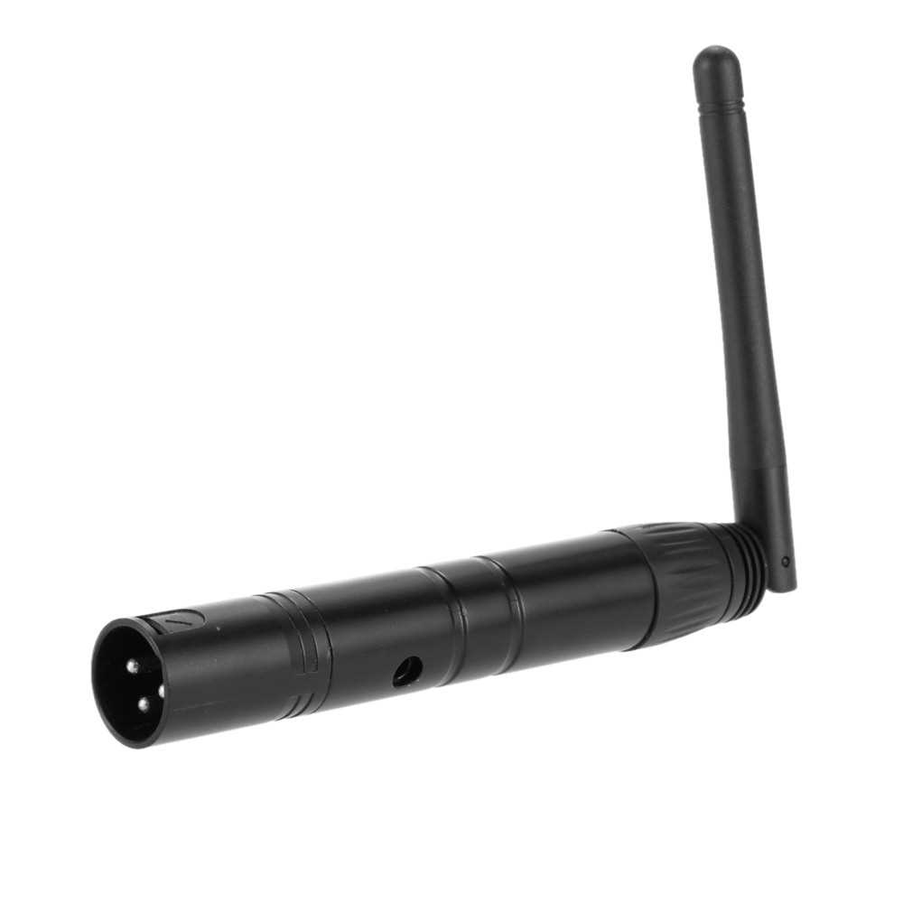Lixada 2.4G ISM DMX512 Wireless Male XLR Transmitter Receiver LED ...