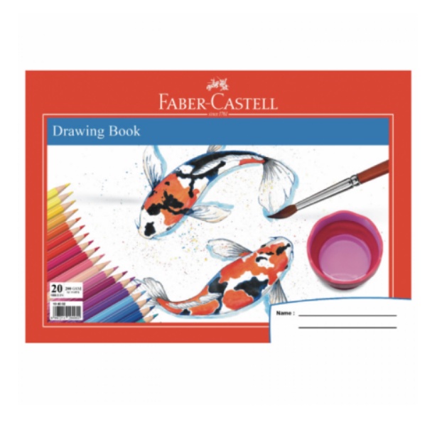 Faber Castell A4 Picture Book 104002 Drawing Book Drawing Paper ...