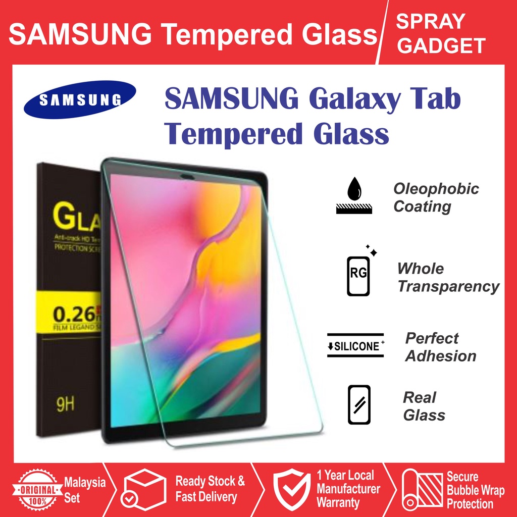 Samsung Tab Tempered Glass Screen-Galaxy Tab S7 FE/ Tab A7 Lite/ Tab A8 ...
