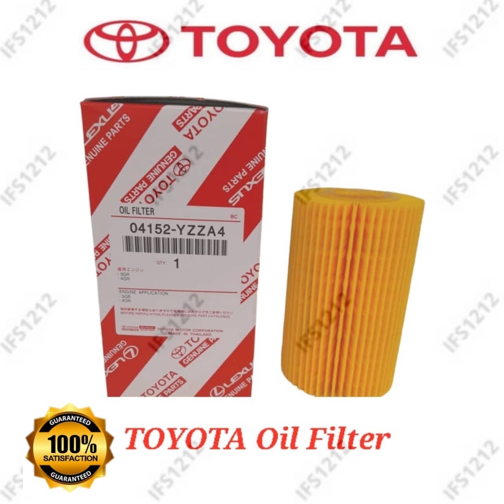 04152-YZZA4 TOYOTA OIL FILTER LAND CRUISER LEXUS LX450 LX460 LX570 ...