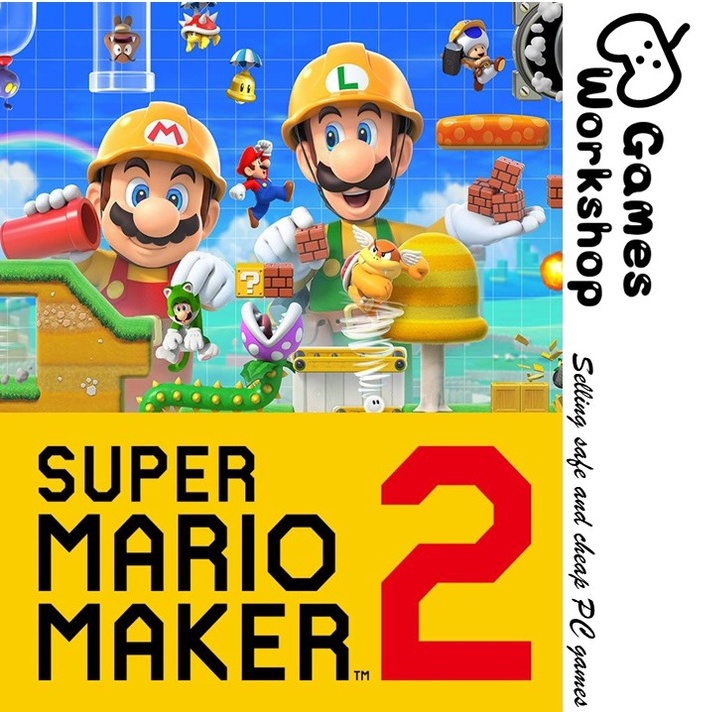 Super Mario Maker 2 Emulator provided Digital PC Game GamesWorkshop Shopee Malaysia