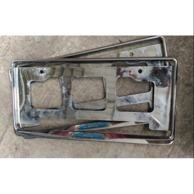 💥💥 Original Japan Daihatsu Mira Move Frame Plate Blue Tag Kenari Kelisa ...