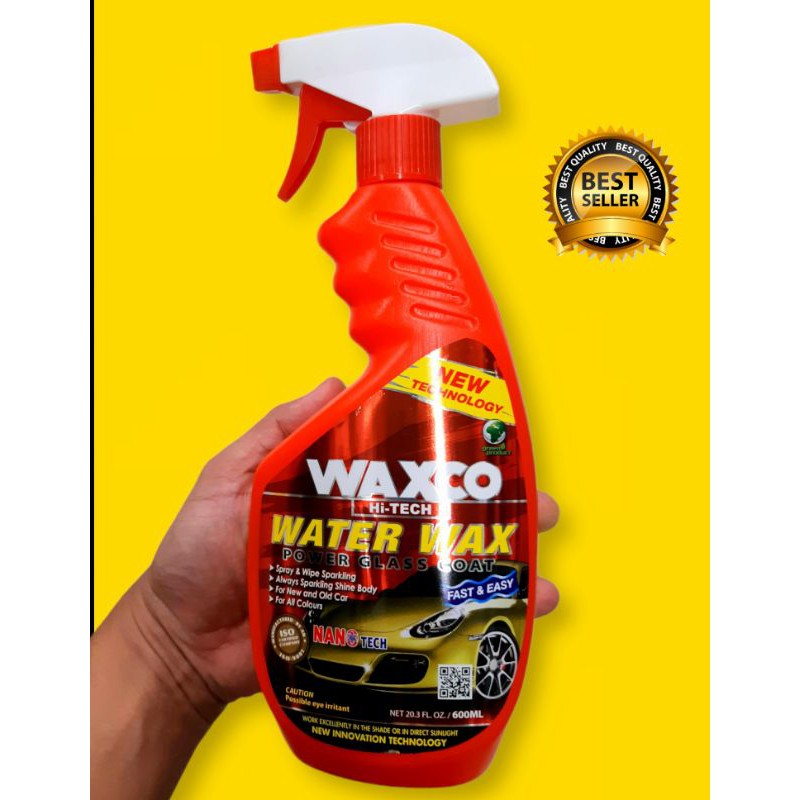 [ READY STOCK ] Waxco Hi-Tech Water Wax Power Glass Coat 600ml | Shopee ...