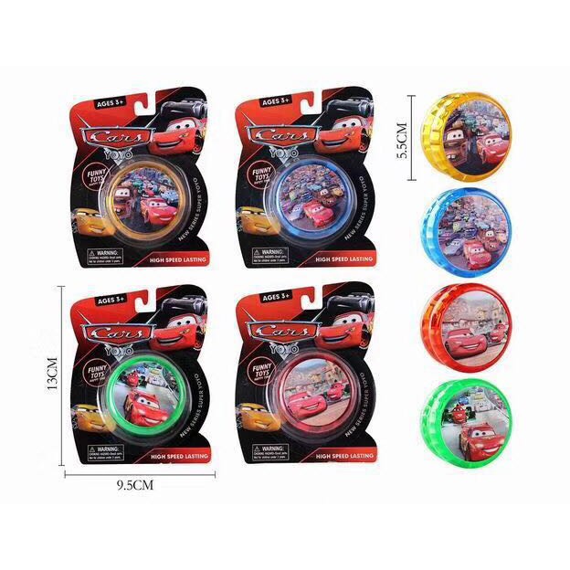 Cars Lightning McQueen Light Power Speed Yoyo Toys for Boys Kids ...