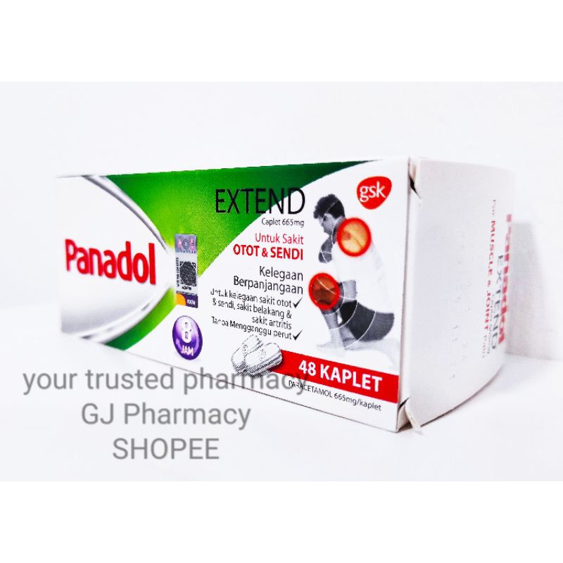 Panadol Extend Untuk Sakit Oto & Sendi 6 Caplets | Shopee Malaysia