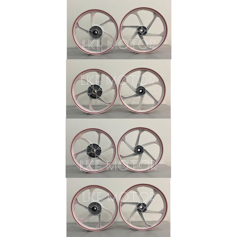 Y125Z SPORT RIM ZR MOTORCYCLE 140-17 front 160-17 rear FOC 2PCS ...