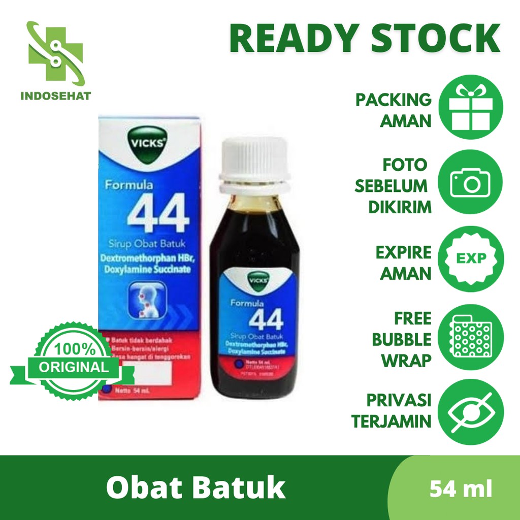 Vicks Formula 44 per bottle 54 ml | Shopee Malaysia