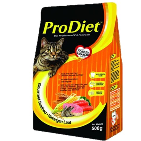 Prodiet (Dry Cat Food) Mackerel / Ocean Fish / Kitten Tuna / Gourmet ...