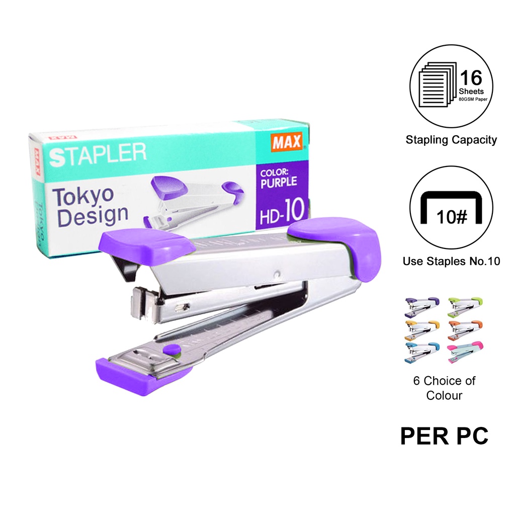 MAX Stapler HD-10 (Tokyo Design) | Shopee Malaysia