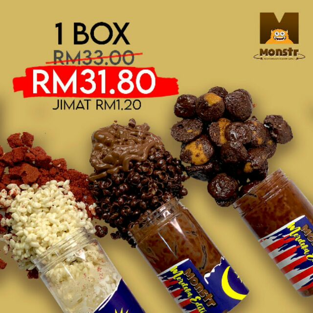 Monstr Chocojar Merdeka Edition | Shopee Malaysia