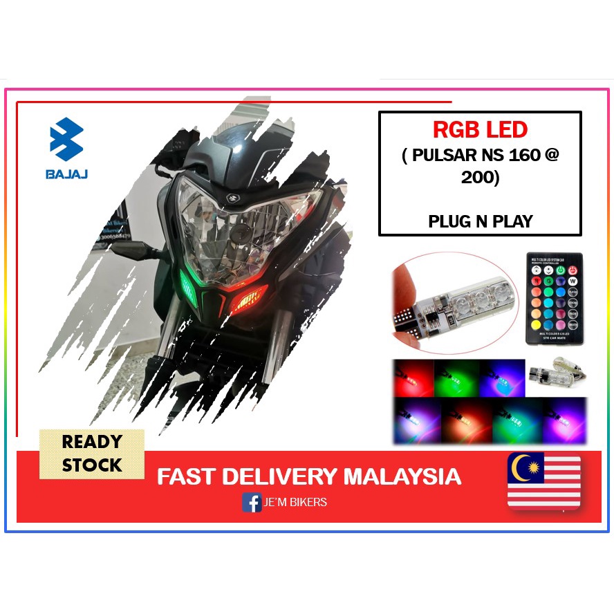 RGB LED BULB NS160/200 (1 SET) | Shopee Malaysia