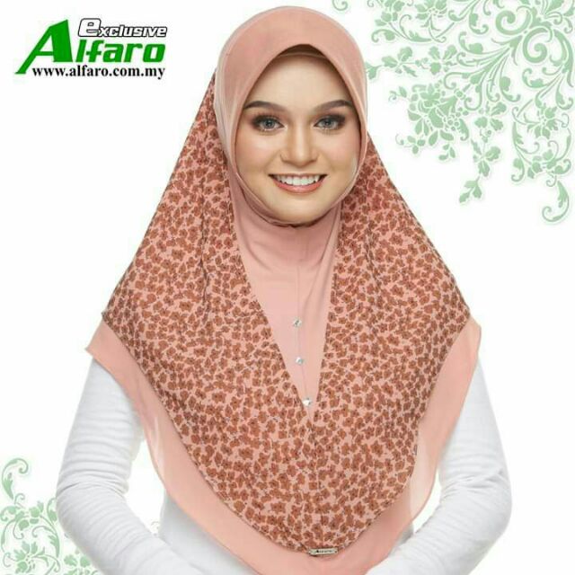 Tudung Chiffon Bunga Layers Saiz M | Shopee Malaysia