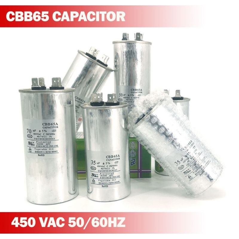 AIRCOND Running CAPACITOR KAPASITOR BM CAPACITOR 1st Grade CBB65 ...