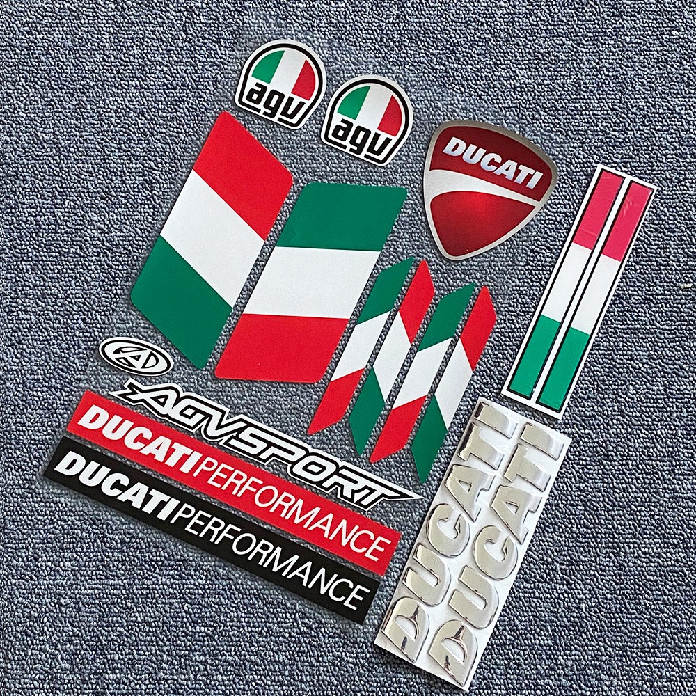 Car Stickers & Decals 3M Reflective Motorcycle 3D Red Motorcycle Logo ...