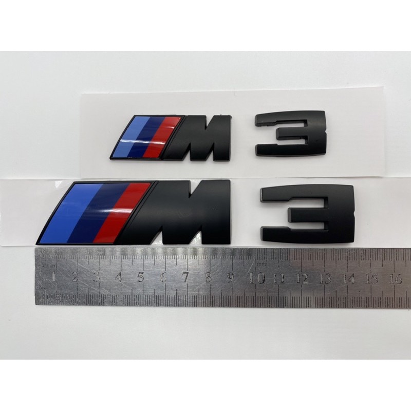 BMW M3 Logo Emblem M Sport Rear Trunk Boot Emblem Fender Emblem Logo M3 ...