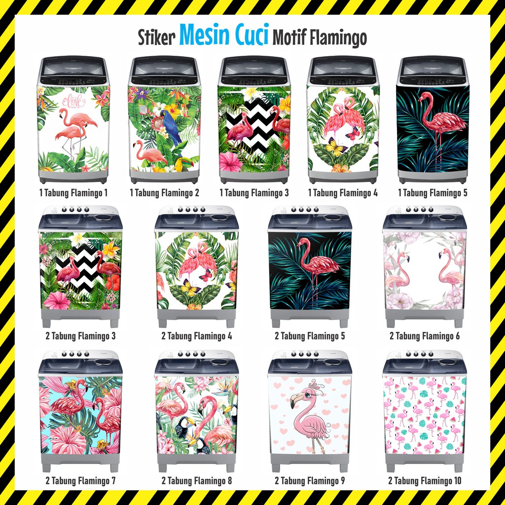 MESIN 1 Tube Washing Machine STICKER and 2 Tube Washing Machine STICKER ...