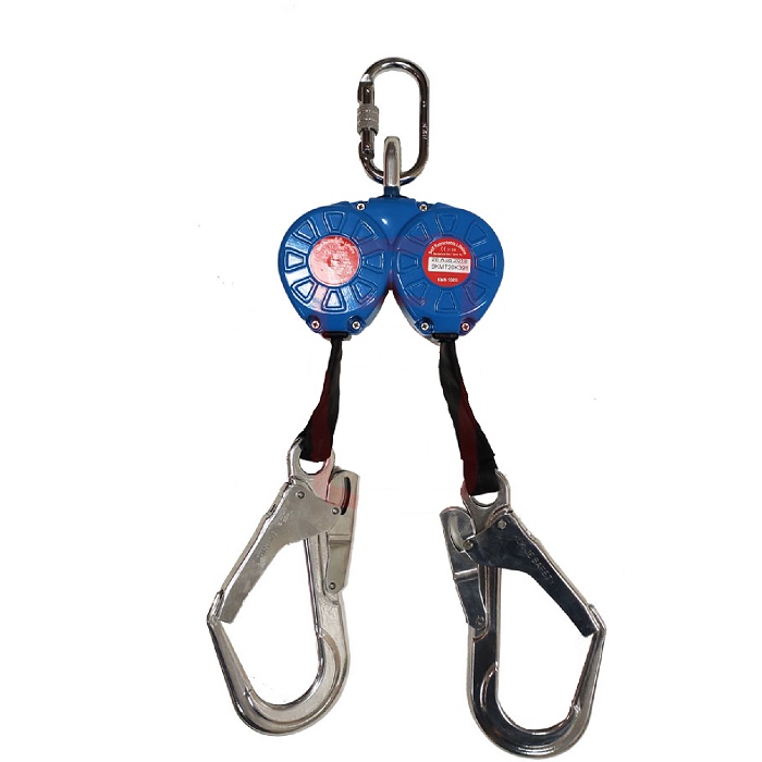 Skyhawk Double Dynamic Self Retracting Lifeline SRL SK/MT1020, Test ...