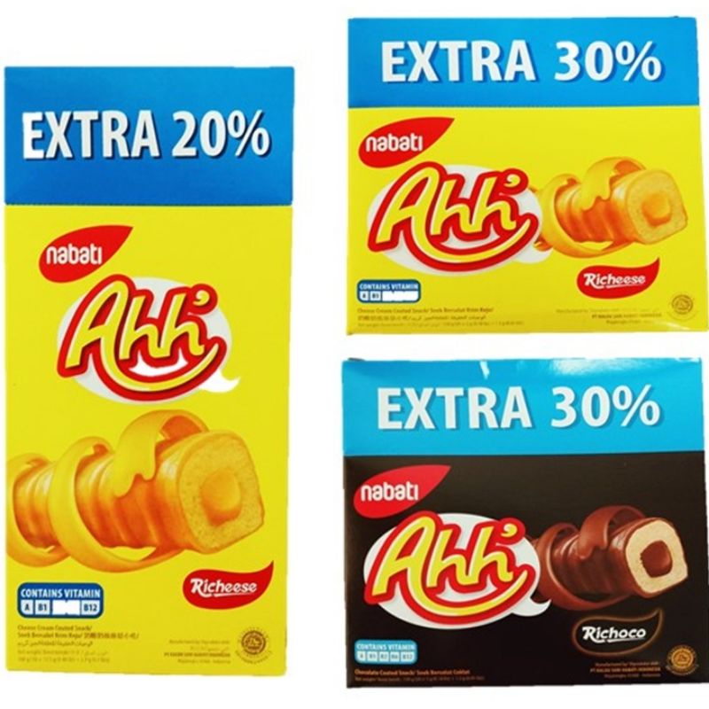 [1PACK] NABATI RICHOCO RICHEESE AHH' (CHEESE / CHOCOLATE / STRAWBERRY ...