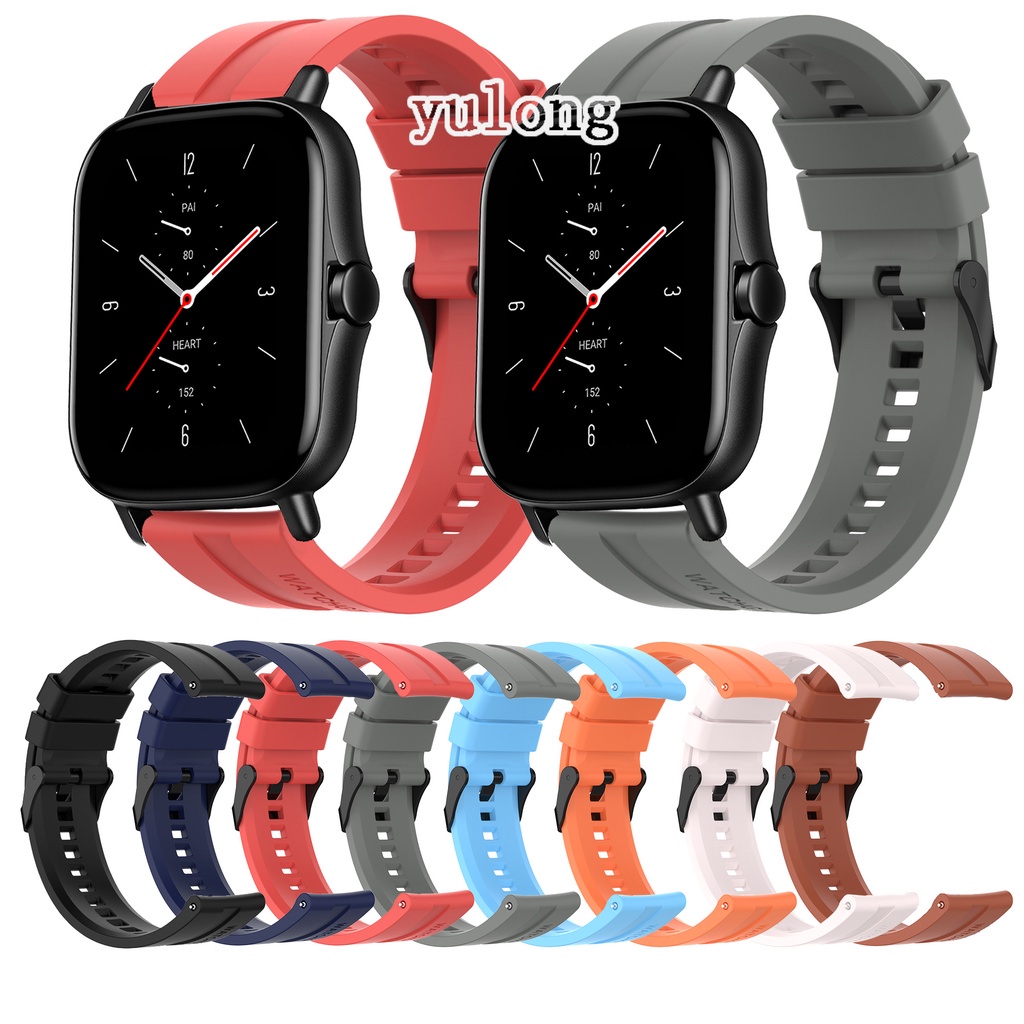 20mm Soft Silicone Band Strap for Huami Amazfit GTS2 GTS4 mini GTS3 ...